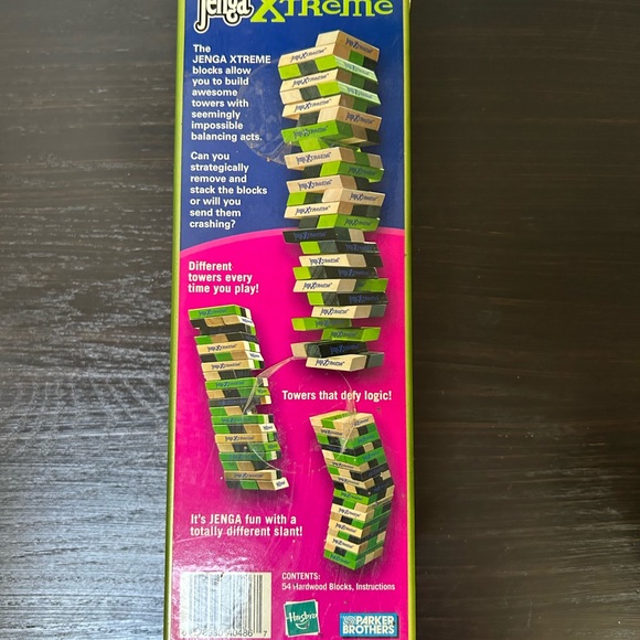 Parker Brothers | Games | Parker Brothers Jenga Extreme Wooden Blocks ...